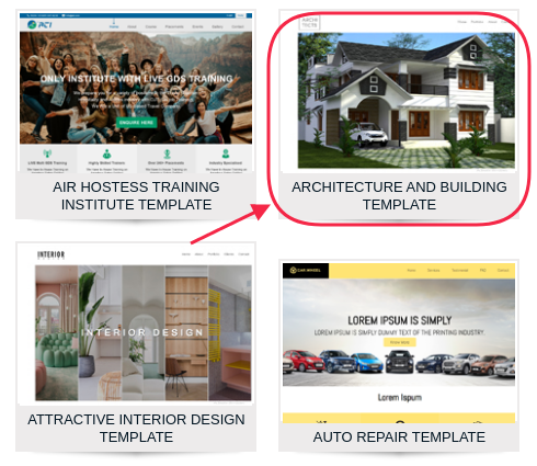 How to Use Free Website Templates of HIOX India?